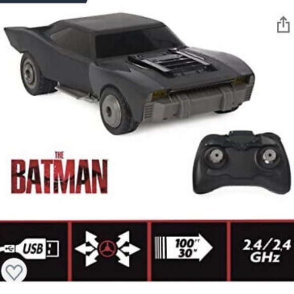 DC Comics | Toys | Dc Comics The Batman Turbo Boost Batmobile | Poshmark